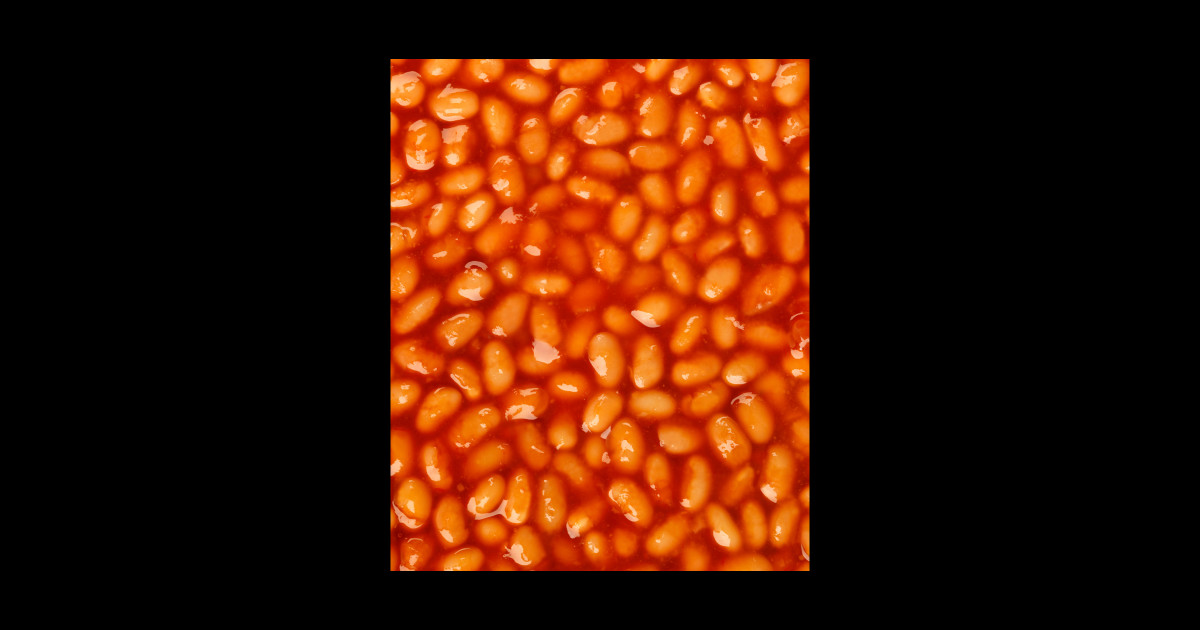 Baked Beans Funny Design Tasty mouth watering Baked Beans Cool Food ...