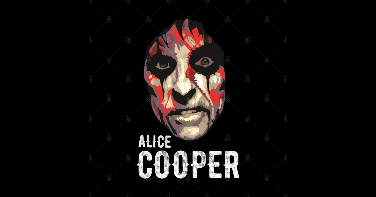 alice cooper - Alice Cooper - Sticker | TeePublic