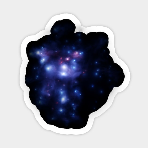 Nebula galaxy - Space - Sticker | TeePublic