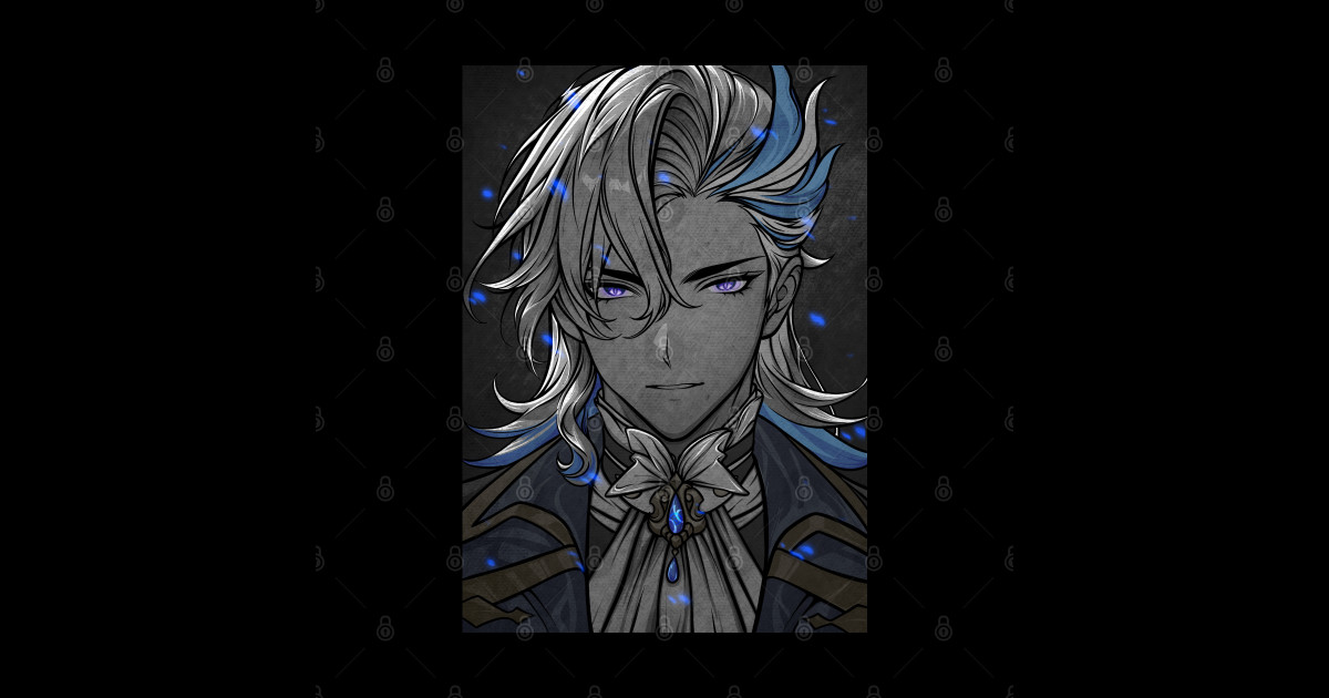 Neuvillette Genshin Impact - Neuvillette - Sticker | TeePublic