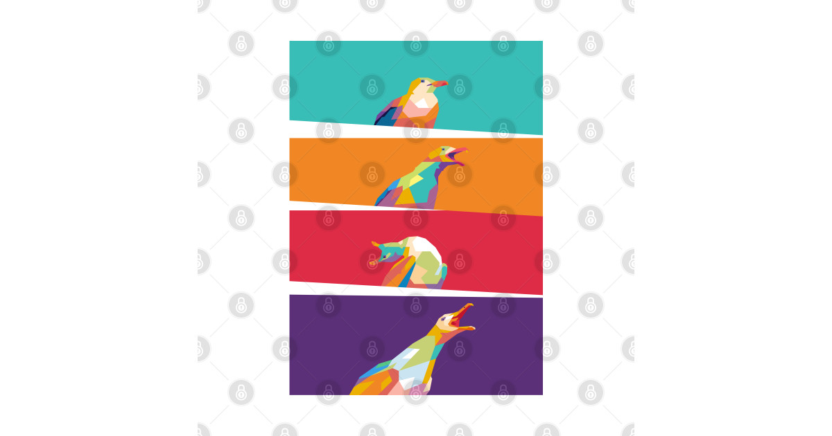 Screaming Bird Meme Popart - Screaming Bird Meme - T-Shirt | TeePublic