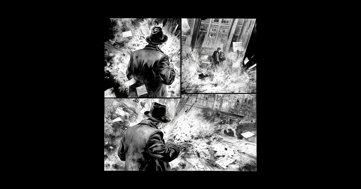 Explode - Comic Strip - Comic - Posters and Art Prints | TeePublic