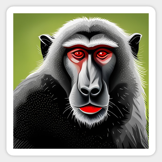 Baboon - Baboon - Sticker | TeePublic