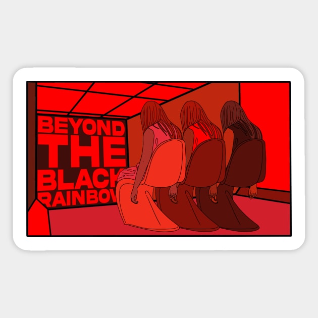 "Beyond the Black Rainbow" - Beyond The Black Rainbow - Sticker | TeePublic