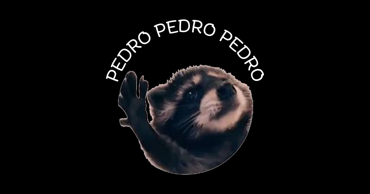 Pedro Pedro Pedro tiktok viral design funny meme - Tiktok Meme ...