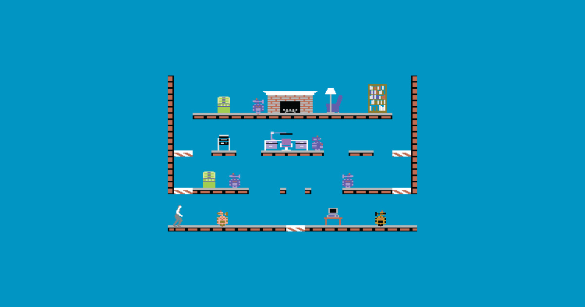 Impossible Mission Commodore 64 - Impossible Mission C64 - T-Shirt ...