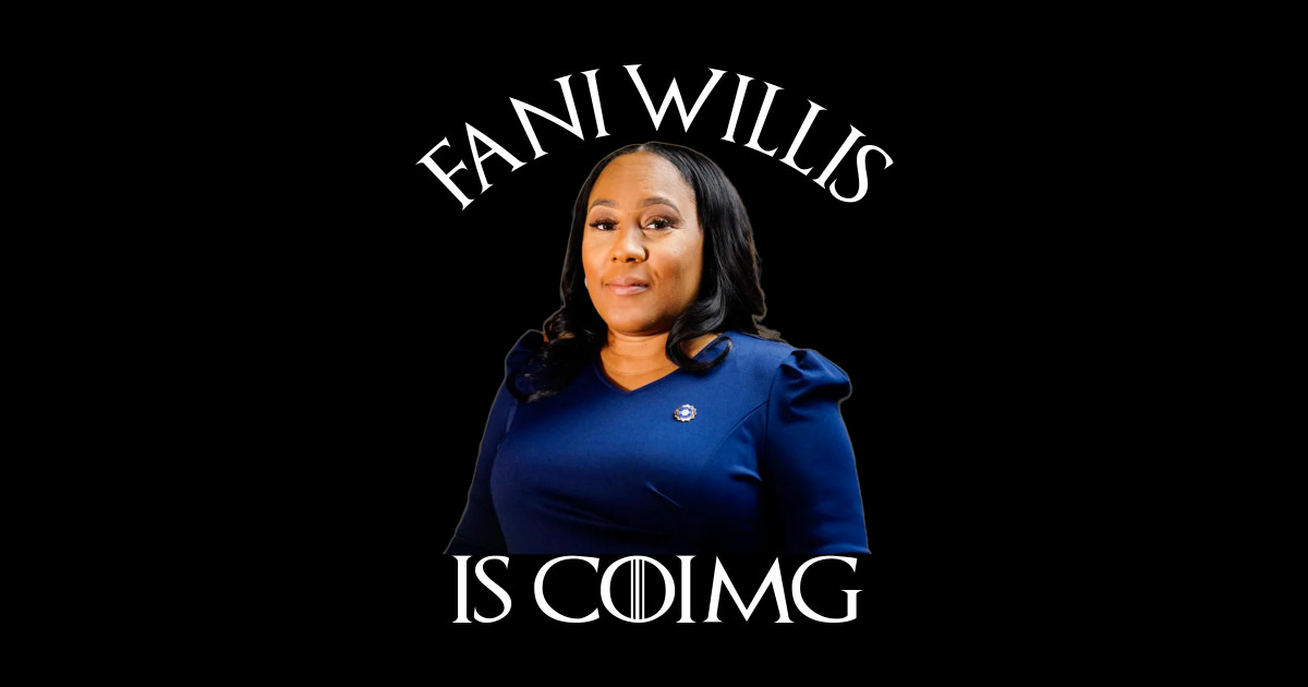 Fani Willis Is Coming - Fani Willis Is Coming - Sticker | TeePublic
