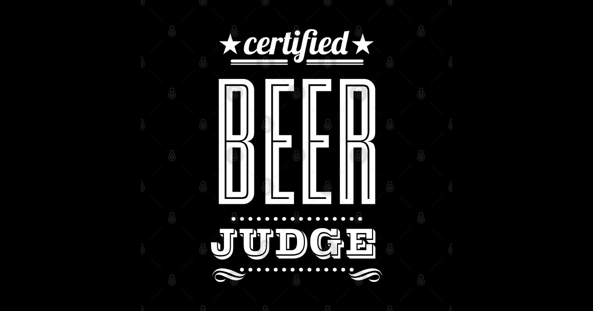 BEER JUDGE - Beer - Sticker | TeePublic