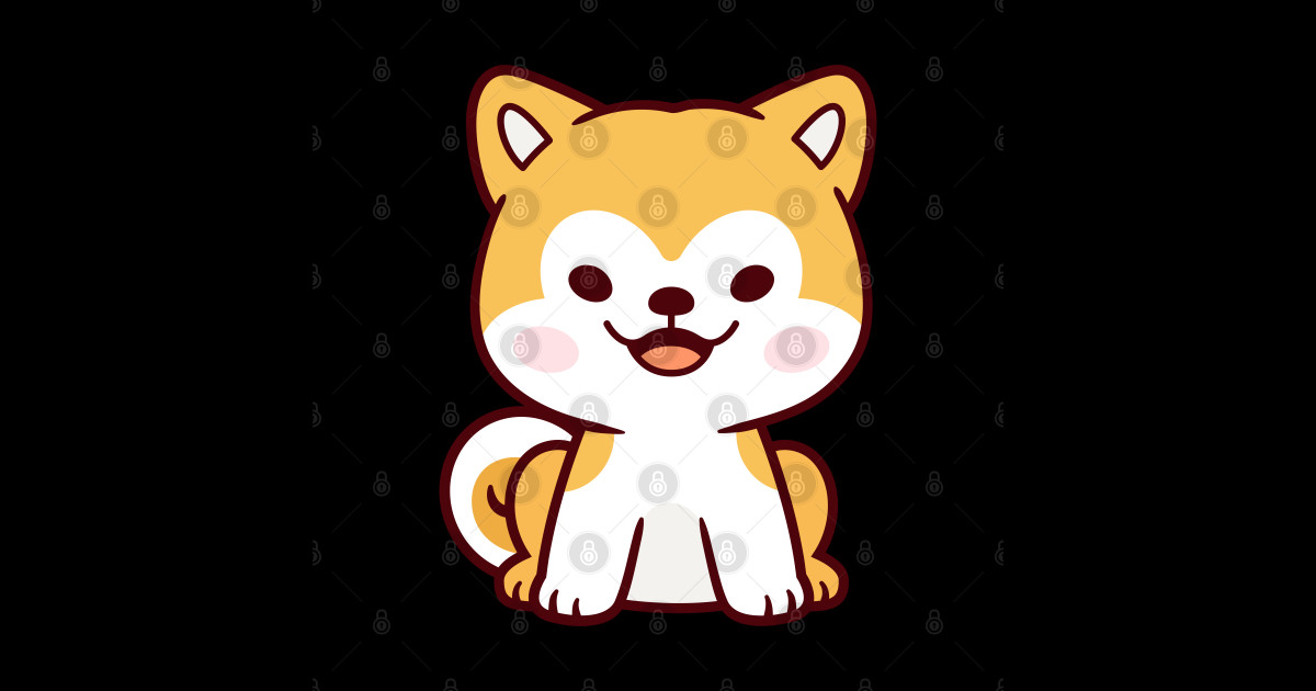 Hachiko Kawaii - Hachiko - Sticker | TeePublic