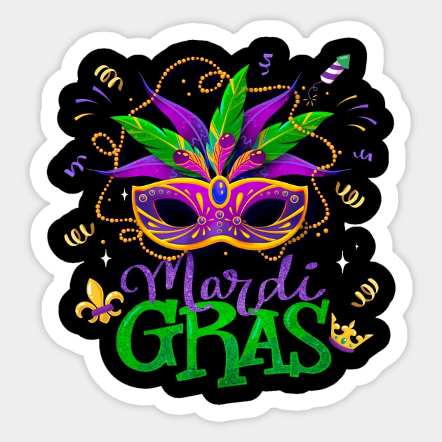 Mardi Gras Mardi Gras Beads Mask Joker Hat Carnival 2024 - Mardi Gras ...