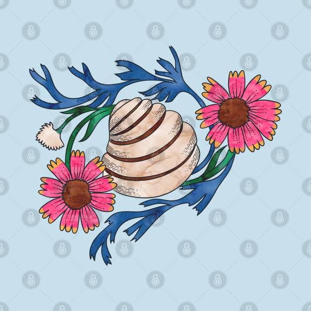 Pawleys Island Shell - Shell - T-Shirt | TeePublic