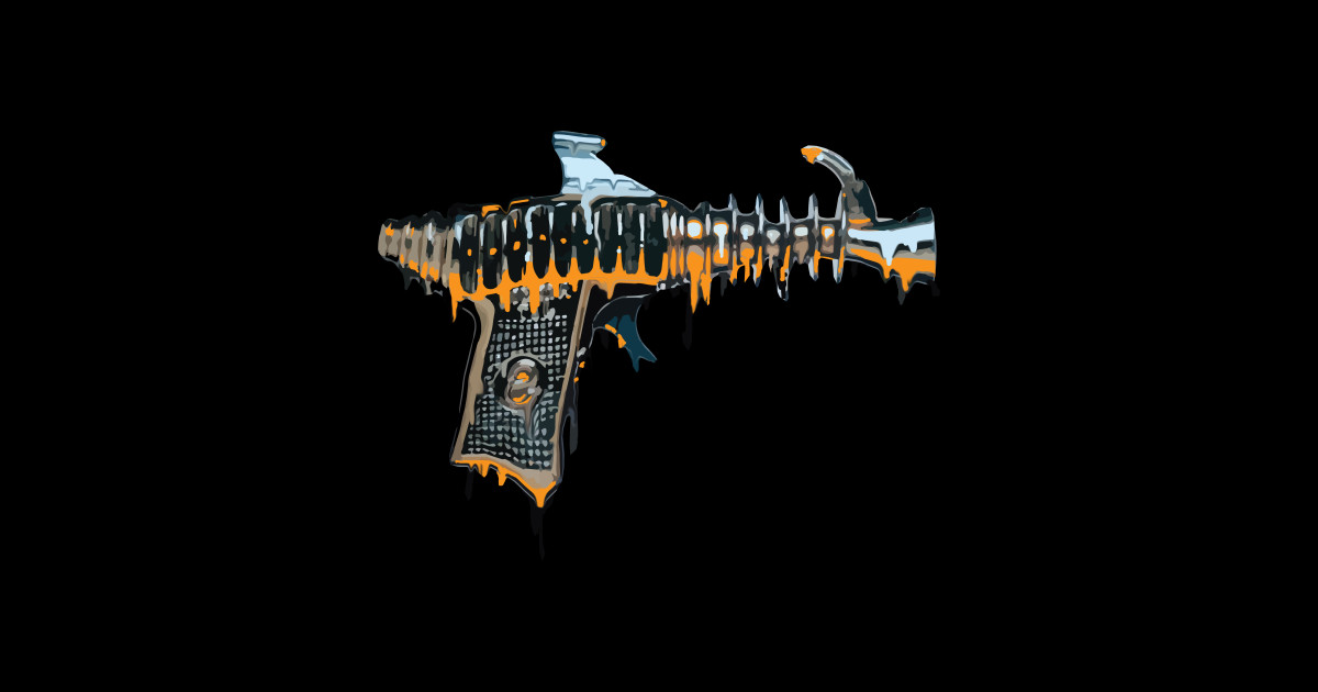 Ray Gun Melting - Ray Gun - Sticker | TeePublic