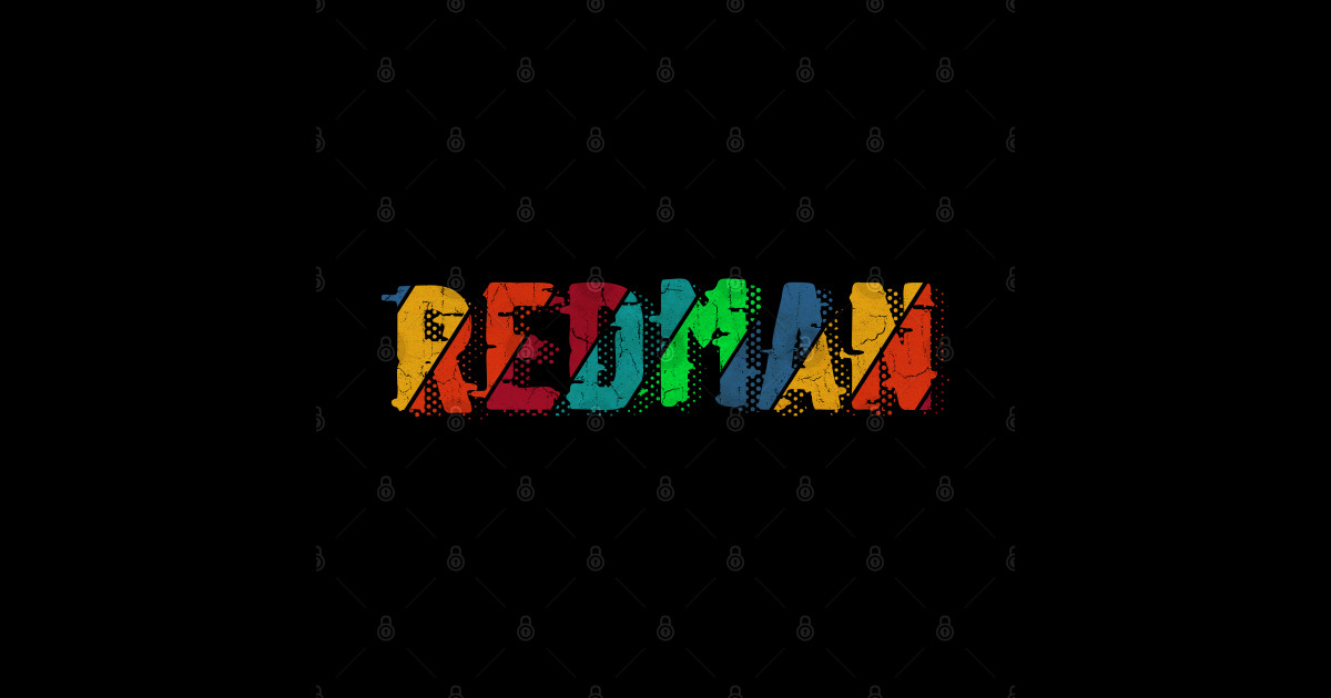 vintage color Redman - Redman - Sticker | TeePublic