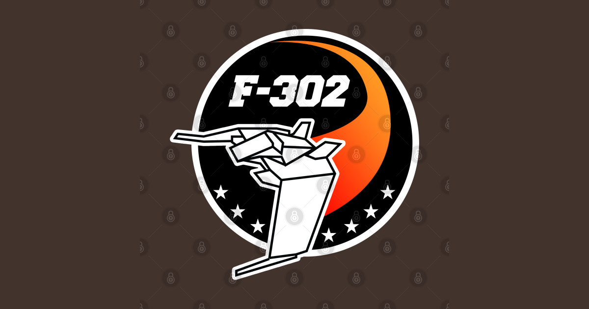 F-302 Interceptor Mission Patch - Stargate Sg1 - T-Shirt | TeePublic