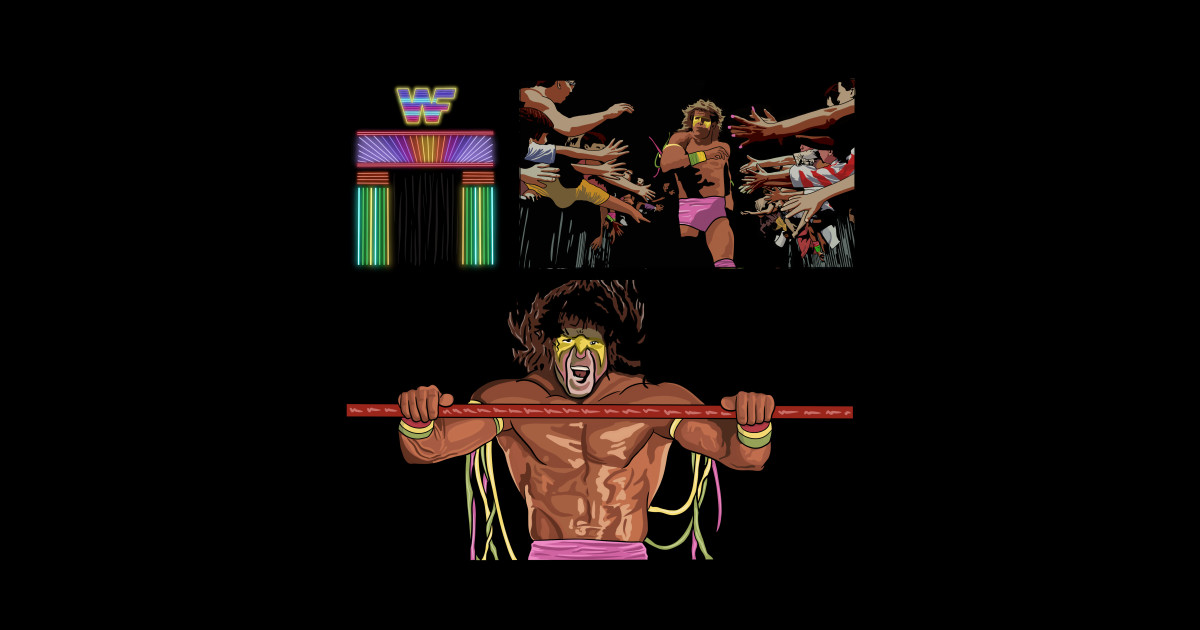 Ultimate Entrance - Ultimate Warrior - Sticker | TeePublic