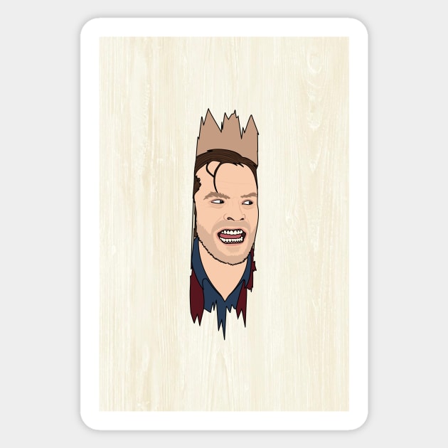 Here’s Johnny! - The Shining - Sticker | TeePublic