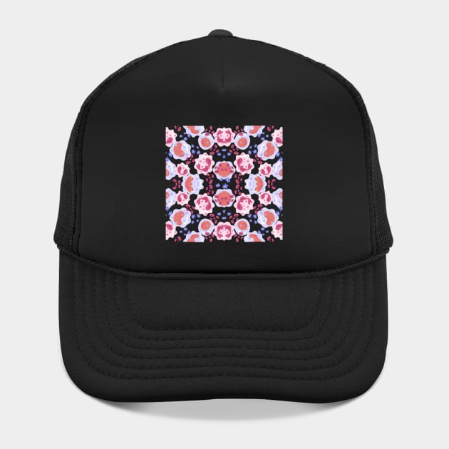Large White Blood Cell Pattern - White Blood Cell - Hat | TeePublic