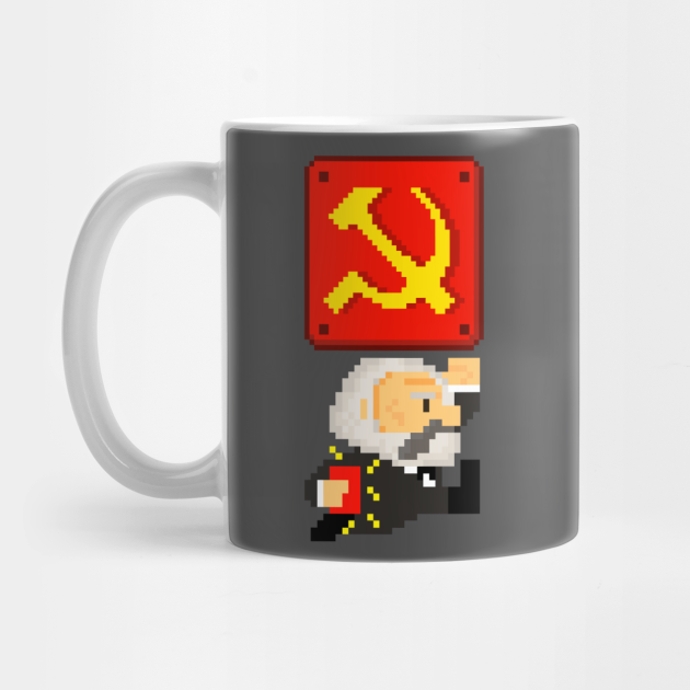 Karl Marx Pixel Art - Karl Marx - Mug | TeePublic