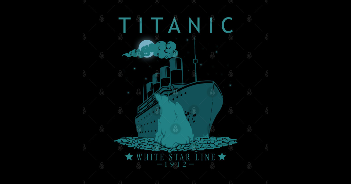 white star line - Titanic - Sticker | TeePublic