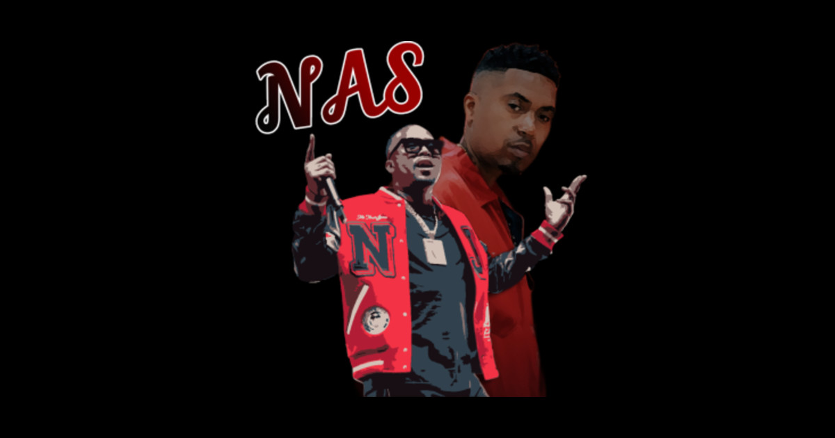 Nas American rapper - Nas - Sticker | TeePublic