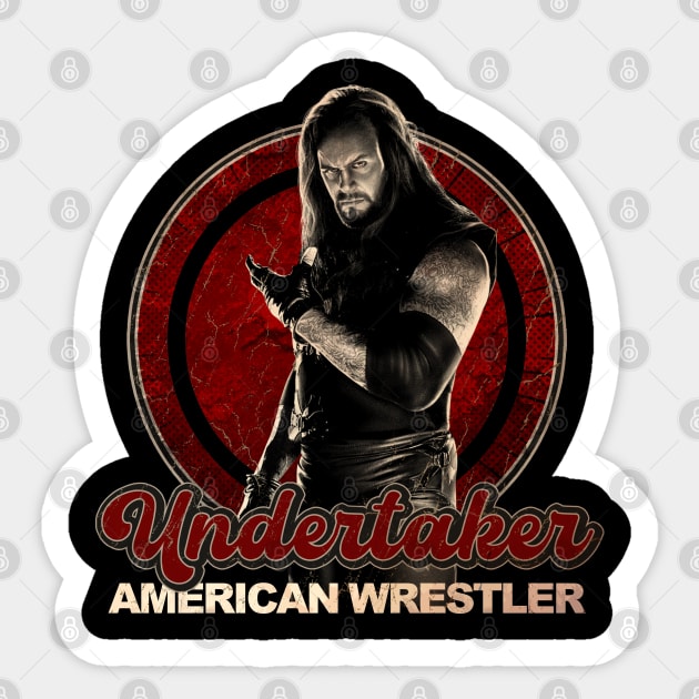 undertaker logo sticker