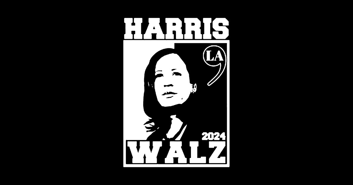 Harris walz 24 ( print front and back ) - Harris Walz - Posters and Art ...