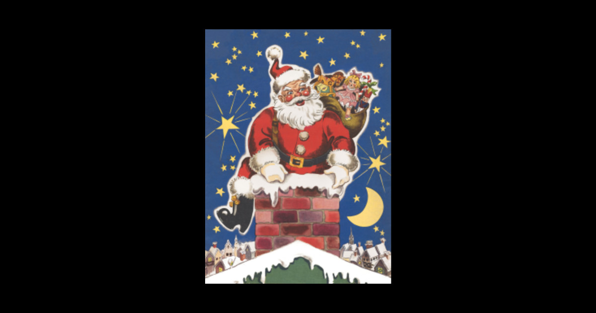 Vintage Santa Claus, Twas the Night Before Christmas - Santa Claus ...