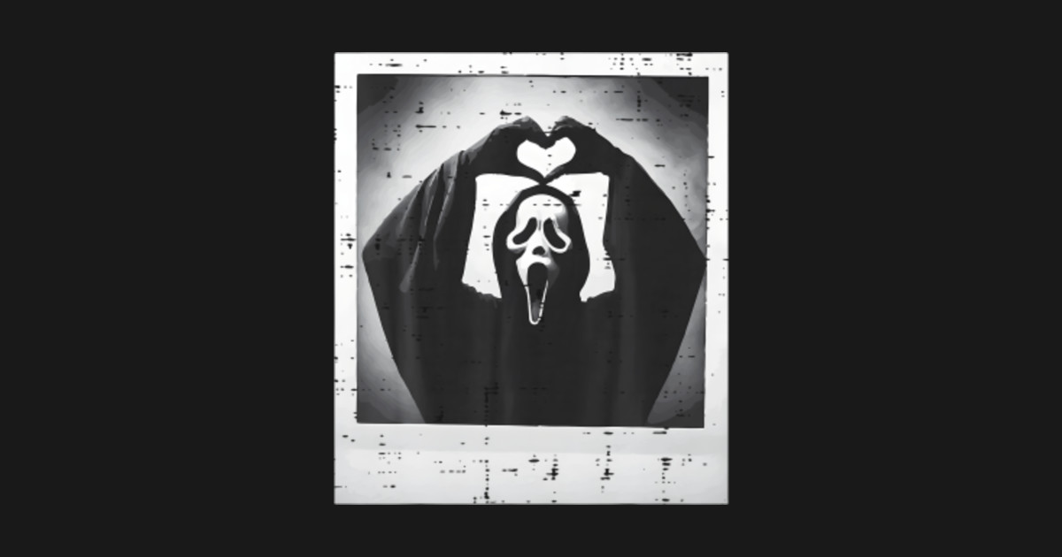 Halloween Scary Face Hand Heart Horror - Halloween Scary Face - T-Shirt ...