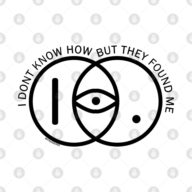 iDKHOW circle logo black ver. - Idkhow Merch - T-Shirt | TeePublic
