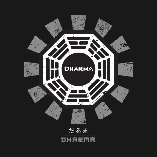 Dharma Initiative Lost Retro Japanese - Lost - T-Shirt | TeePublic