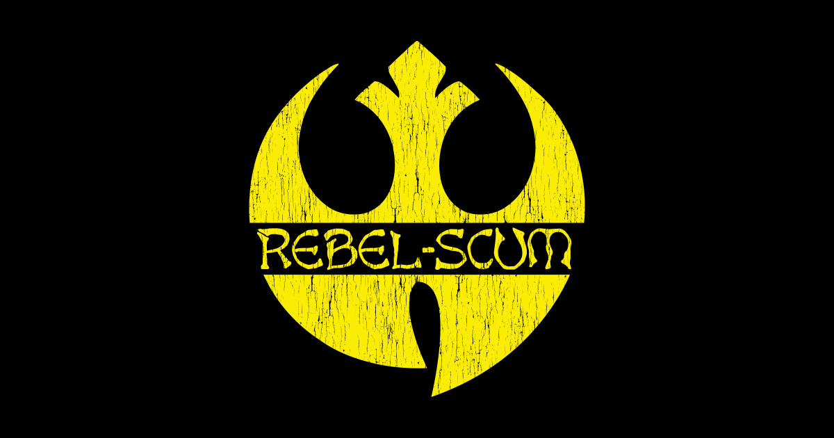 Enter the Rebel Scum - Rebel Scum - Sticker | TeePublic