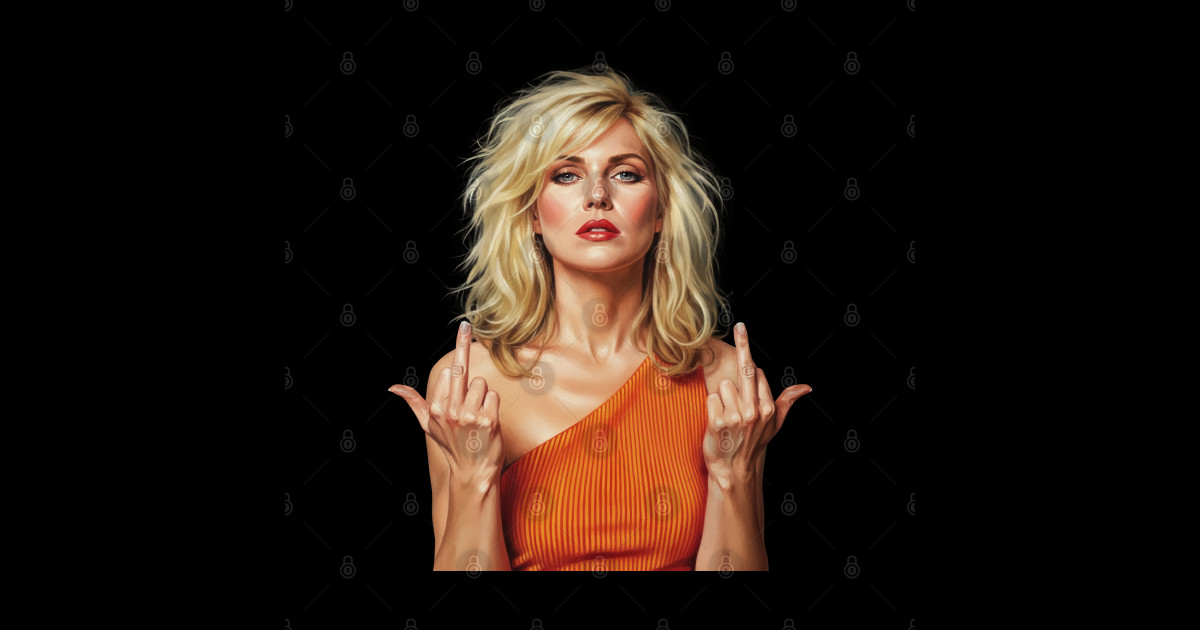 MEme MIddle Finger blondie debbie harry Debbie says use condoms ...