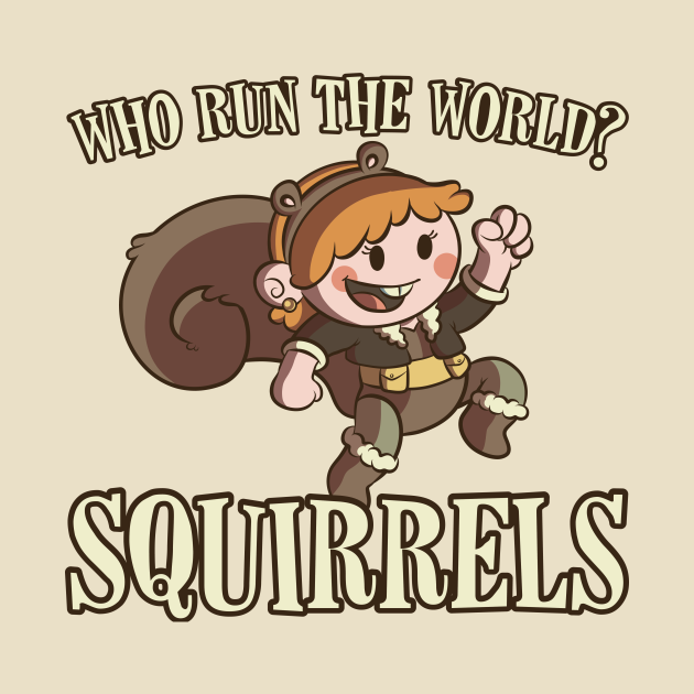 Squirrel Power - Squirrels - T-Shirt | TeePublic