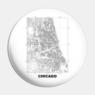 Chicago City Map Pins and Buttons for Sale | TeePublic