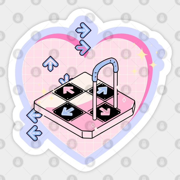 DDR Love - Ddr - Sticker | TeePublic