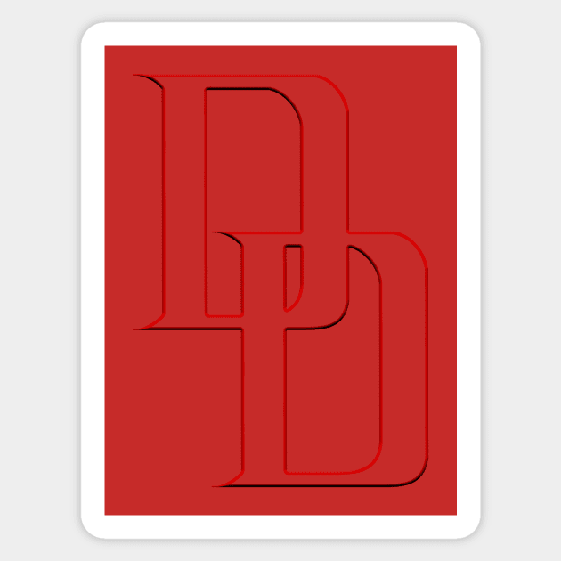 DD - Daredevil - Sticker | TeePublic