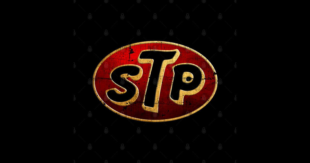 VINTAGE STP RED ROCKS - Vintage Stp - Sticker | TeePublic