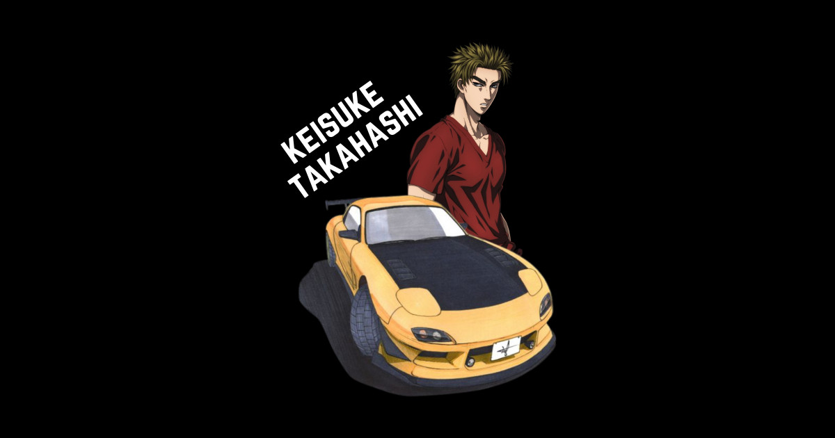 Keisuke takahashi ( rx7 ) initial d - Initial D - Posters and Art ...