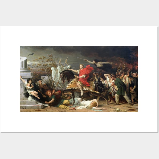 Caesar Crossing the Rubicon 1875 - Adolphe Yvon - Caesar - Posters and ...