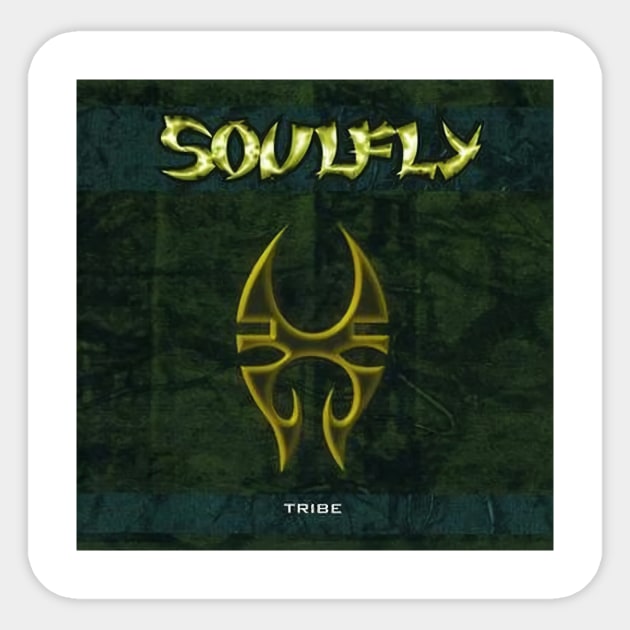 Soulfly Tribe Album Cover - Soulfly Band - Sticker | TeePublic