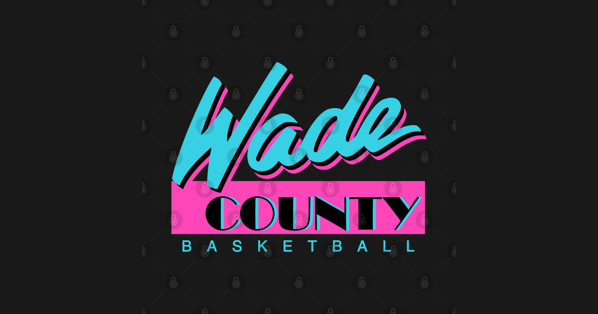Wade County Basketball - Miami - T-Shirt | TeePublic