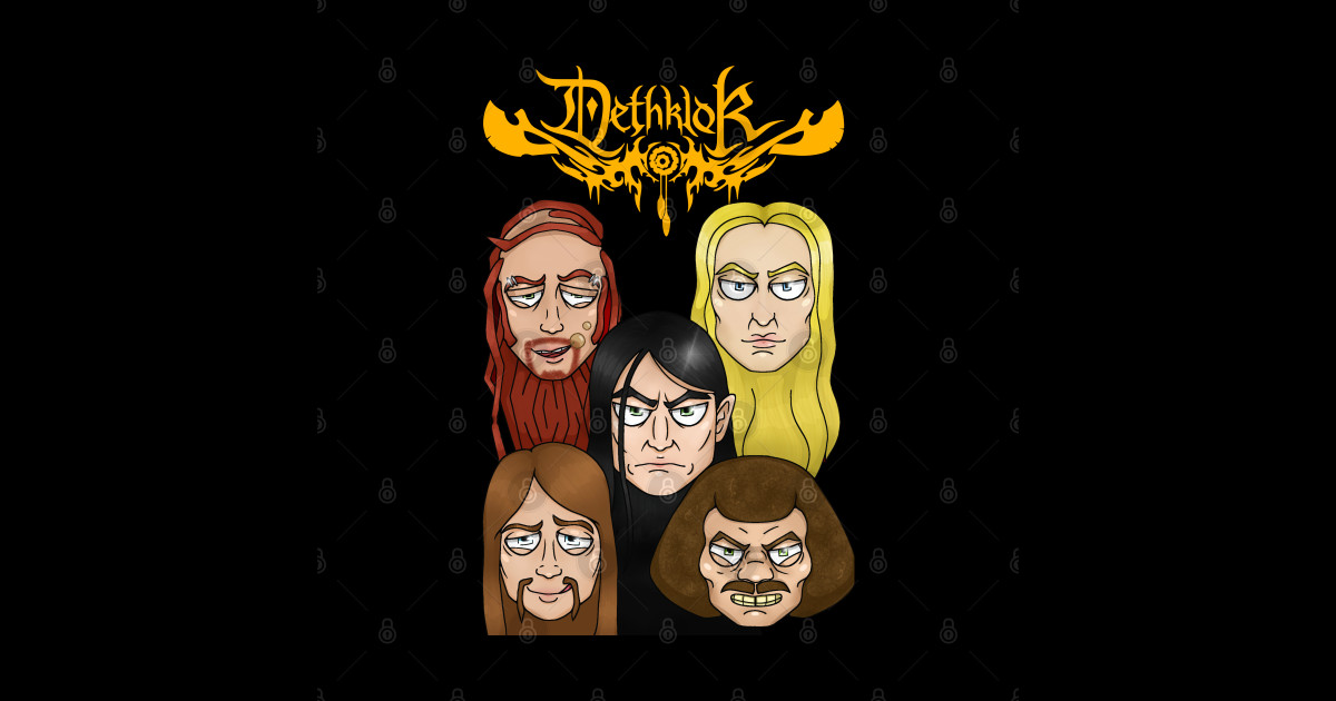 Dethklok Fanart - Dethklok - Sticker | TeePublic