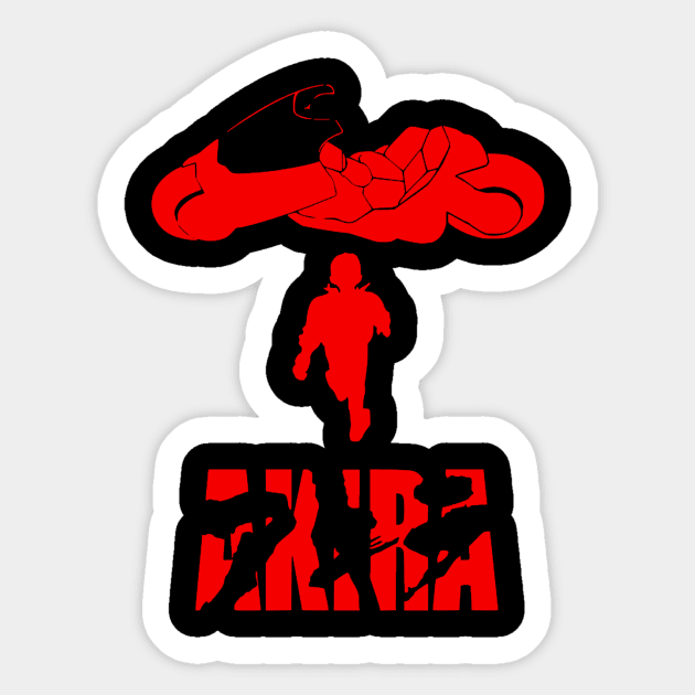 Akira Anime - Akira - Sticker | TeePublic