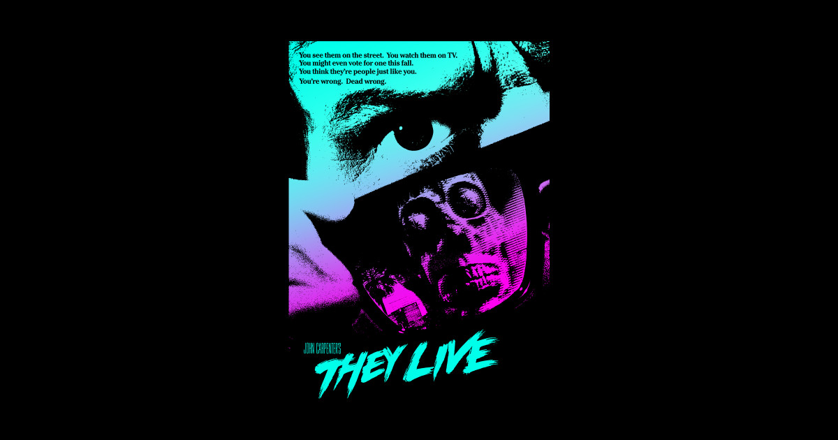 They Live - They Live - Sticker | TeePublic