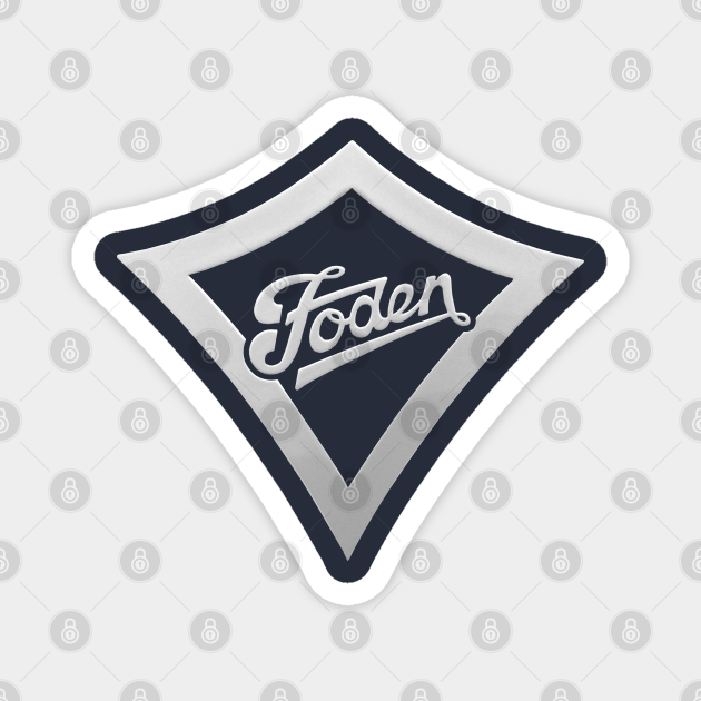 Vintage Foden truck logo - Foden - Magnet | TeePublic