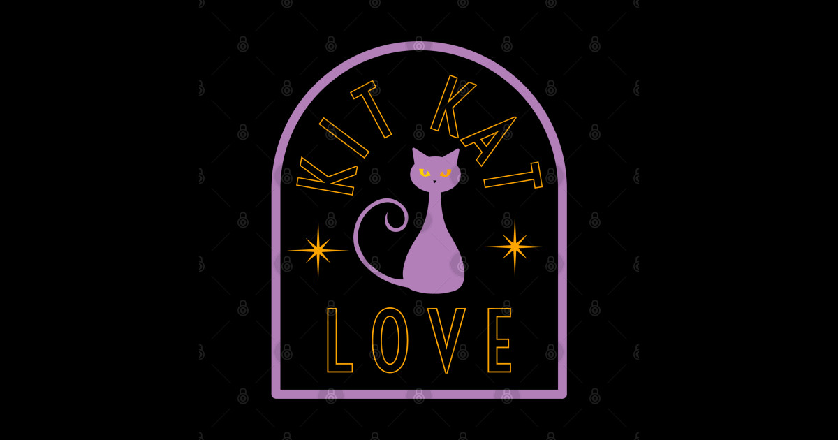 Kit kat love cat - Kit Kat Love Cat - T-Shirt | TeePublic