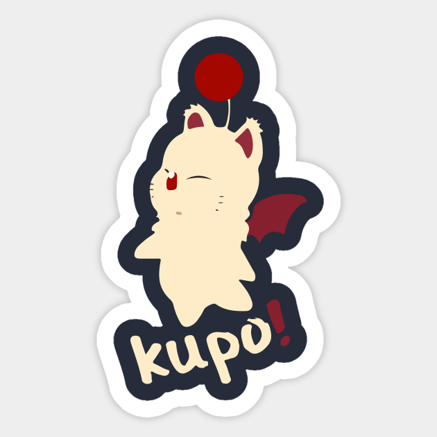 Moogle - Moogle - Sticker | TeePublic