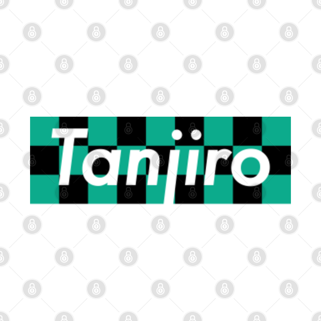 Tanjiro Box Logo Demon Slayer Kimetsu No Yaiba - Demon Slayer - T-Shirt ...