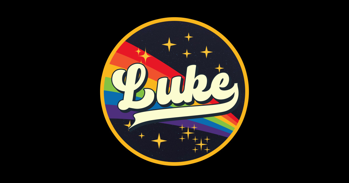 Luke // Rainbow In Space Vintage Style - Luke - Posters and Art Prints ...