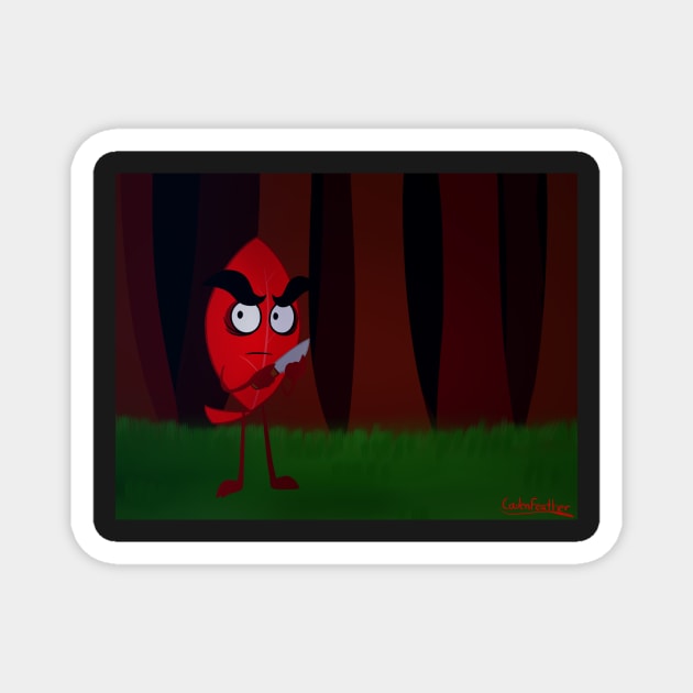 BFDI/BFB - Evil Leafy - Bfdi - Magnet | TeePublic